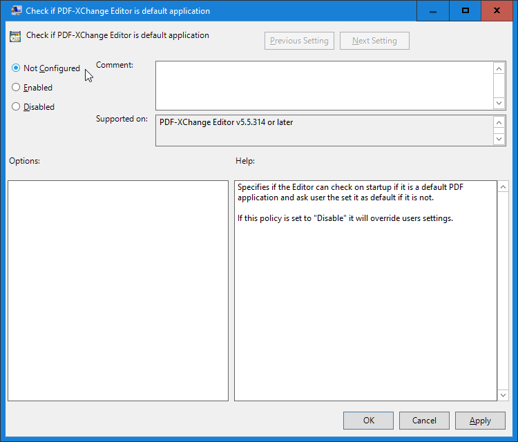 PDF-XChange Co Ltd :: Knowledge Base :: How do I modify PDF-XChange application settings using ...